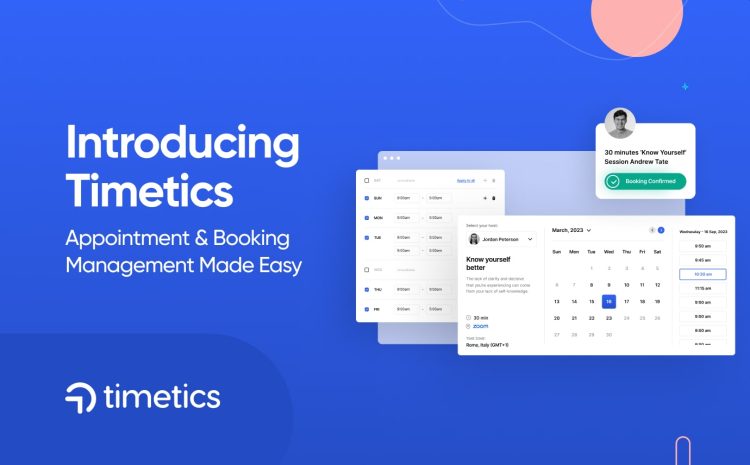 Introducing Timetics WordPress Booking Plugin Introducing Timetics WordPress Booking Plugin